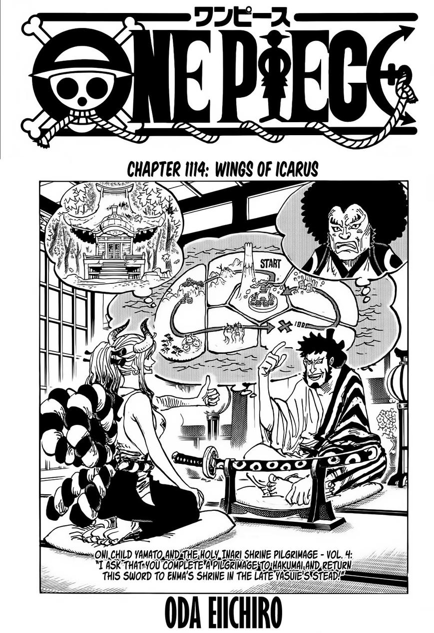 One Piece - Ch.1114 - Wings of Icarus - Mangaread